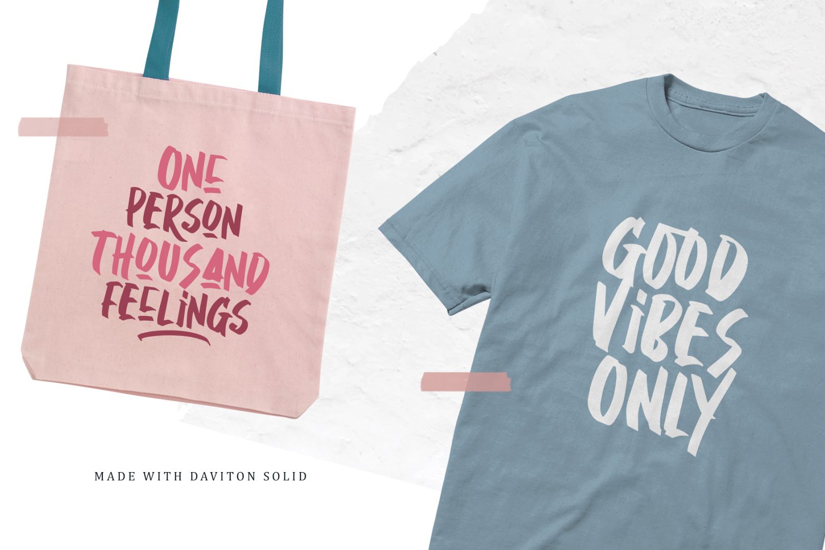 Daviton SVG – Freestyle Font – Sarid Ezra