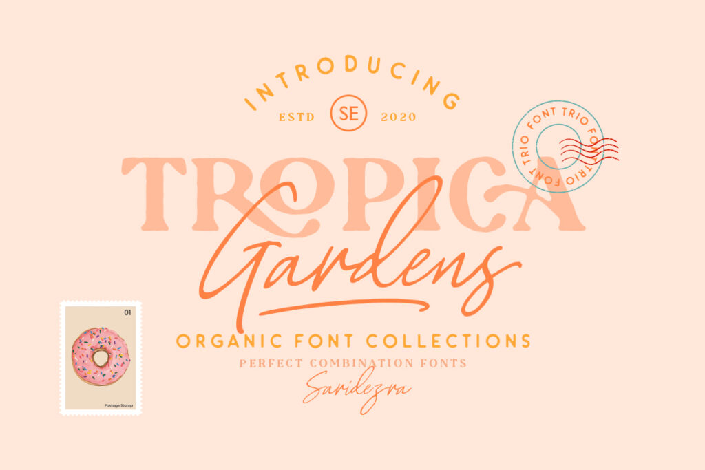 Tropica Gardens – Font Trio (+LOGOS) – Sarid Ezra